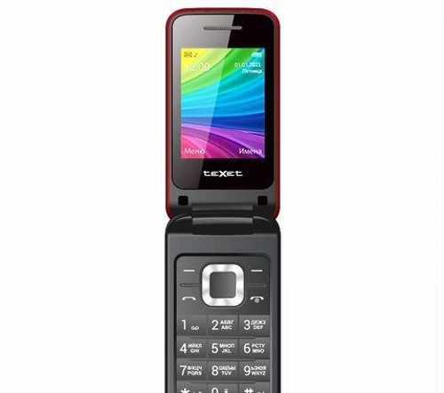 Сотовый телефон Texet TM-204 2,4" Red GSM