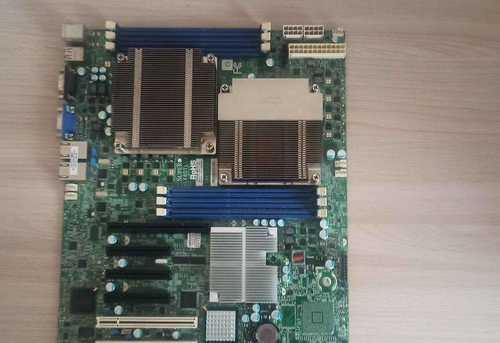 Материнская плата SuperMicro X8DTL-I + X5660