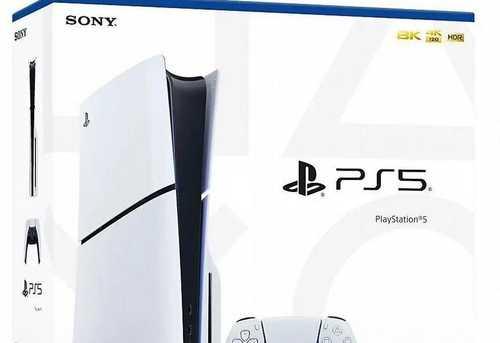 Sony PlayStation 5 slim 1tb white disc, CFI-2000A