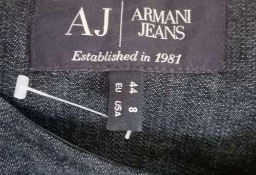 Кожаная куртка Armani Jeans