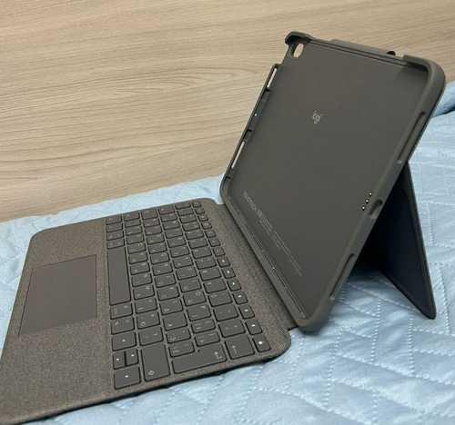 Клавиатура logitech folio touch на iPad air 11