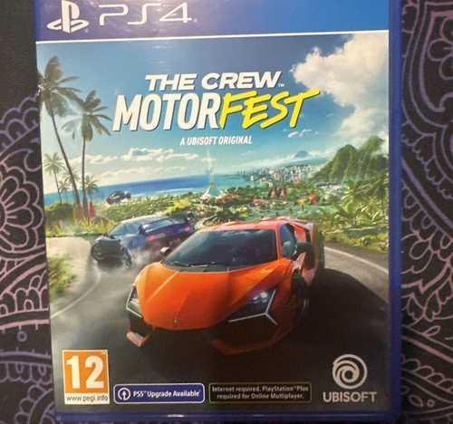 The Crew motorfest ps4 диск