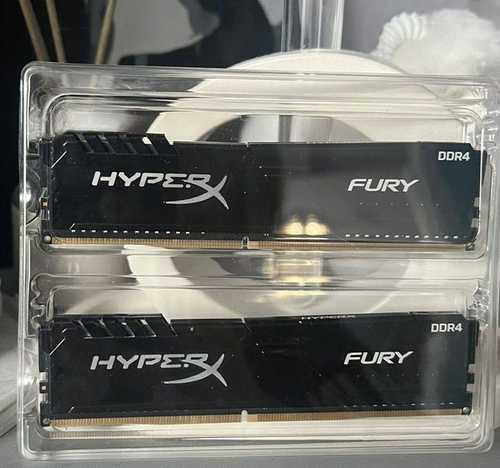 Оперативная память ddr4 hyperx fury 16gb