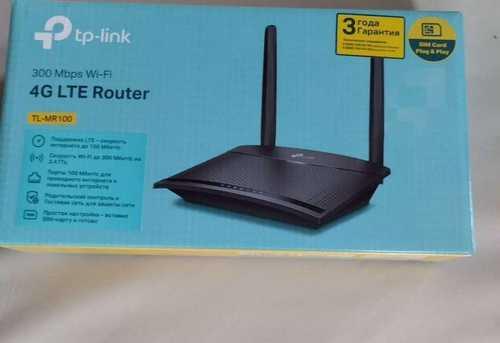 Wifi роутер tp link TL-MR 100