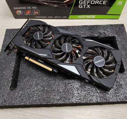 Видеокарта Nvidia GeForce GTX 1660 Super oc 6gb