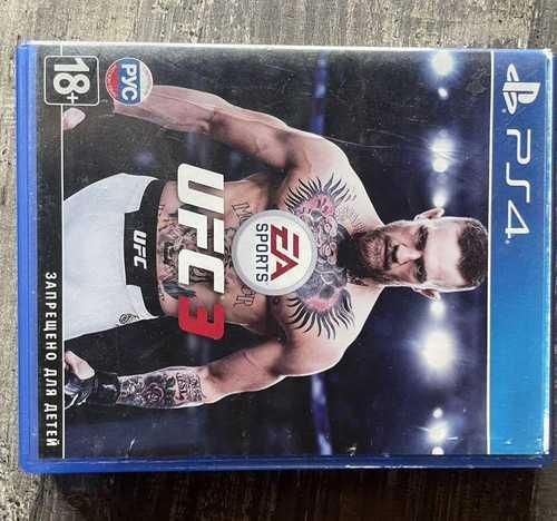 Диски на ps4 ufc 3