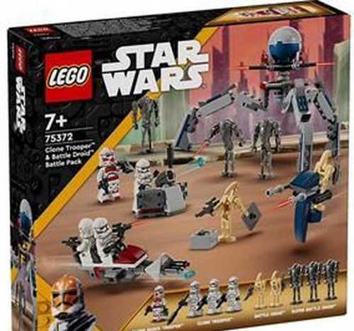 Lego Star Wars 75372 Clone Trooper & Battle Droid