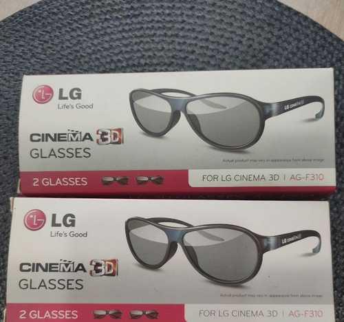 3D очки для телевизора LG