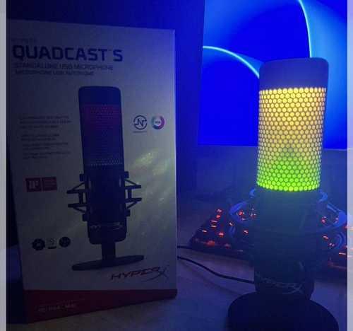 Микрофон hyperx quadcast s