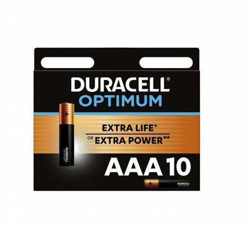 Батарейка алкалиновая AAA (LR03) Duracell Optimum
