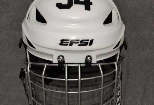 Хоккейный шлем с решеткой