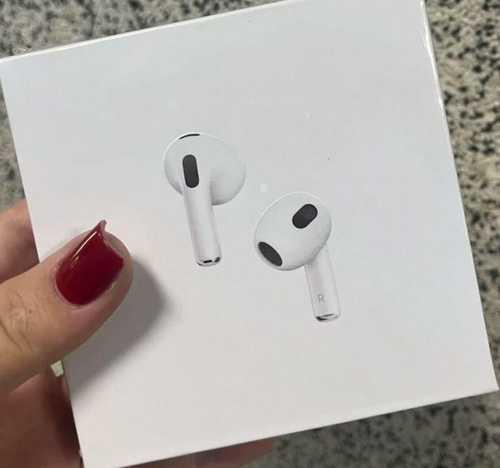 Наушники Airpods 3 для iPhone и Android новые