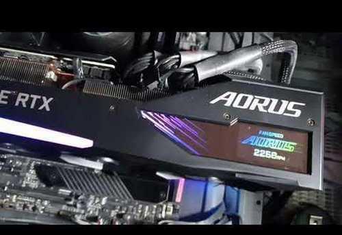 Видеокарта Aorus RTX 3070ti LHR