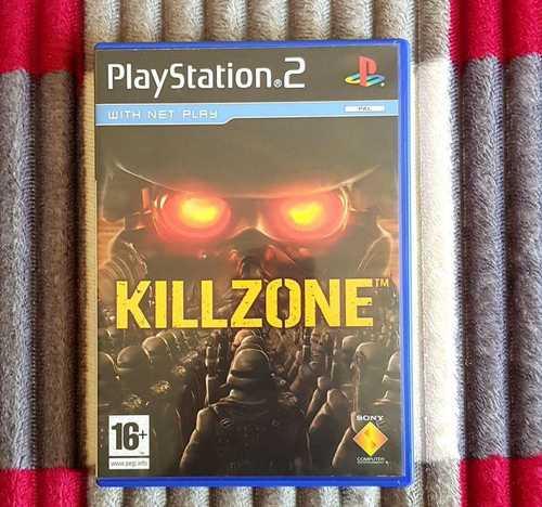 Лицензионный диск с игрой "Killzone" ps2