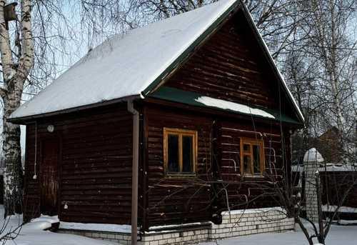 Сруб дома бани из бревна бу