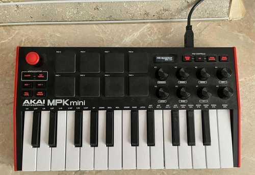 Midi клавиатура akai MPC mini
