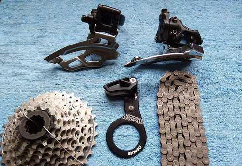 Передние переключатели Sram. Запчасти Shimano