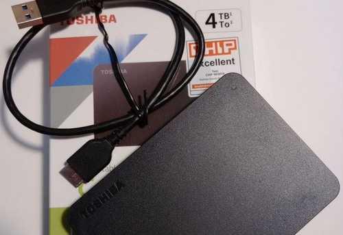Внешний HDD 2.5" Toshiba 4 Tb USB 3.0 Canvio