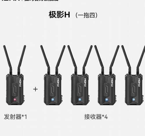 Moma Hollyland Pyro H hdmi Transmission 1Tx & 4Rx