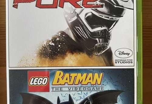 Игры 2в1: Batman&Pure, Forza Horizon для xbox 360