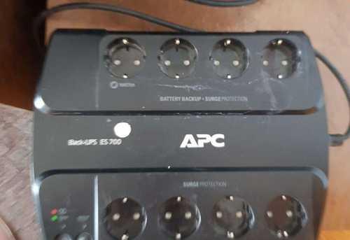 Источник бесперебойного питания APC Back-UPS ES700