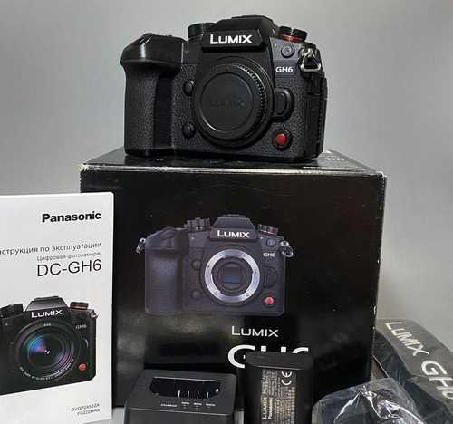 Фотоаппарат Panasonic Lumix GH6 Body