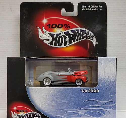 2001 Hot Wheels 100% 40 Ford