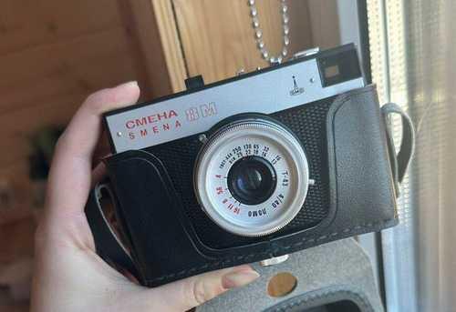 Плёночный фотоаппарат камера смена ломо СССР
