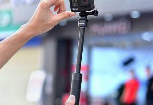 Монопод телескопический для GoPro с пультом Wi Fi