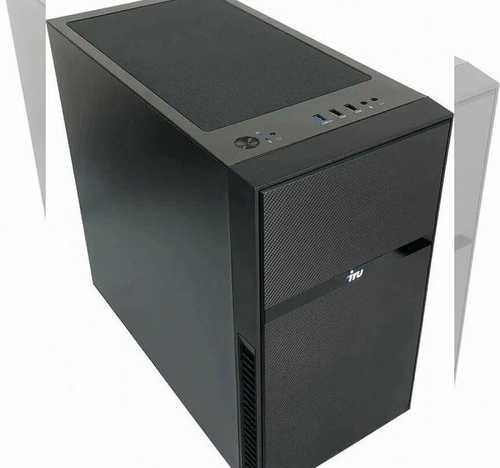 Корпус Accord M1 IRU черный без бп ATX 8x120mm