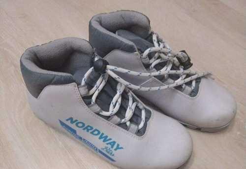 Лыжные ботинки nordway, размер 35