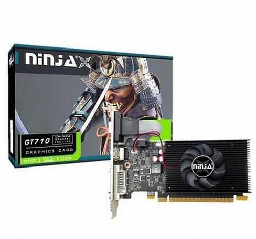 Видеокарта Ninja (Sinotex) GT710 4G DDR3 64BIT DVI hdmi VGA 1FAN RTL