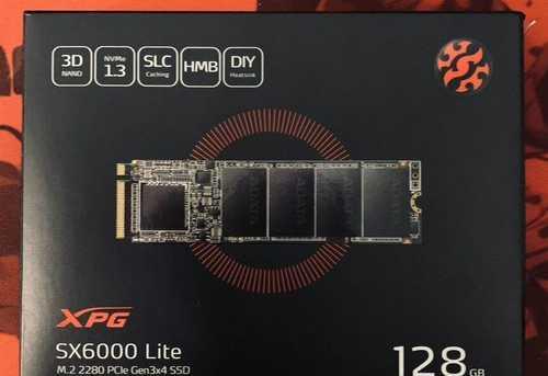 128 гб SSD M.2 накопитель adata XPG SX6000 Lite