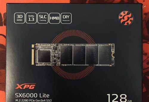 128 гб SSD M.2 накопитель adata XPG SX6000 Lite