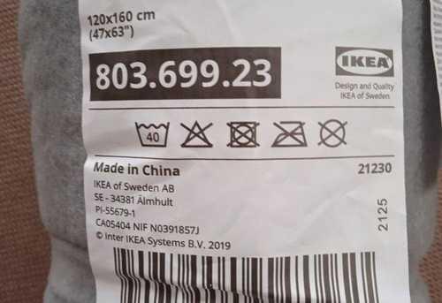 Плед IKEA новый Vitmossa Витмосса