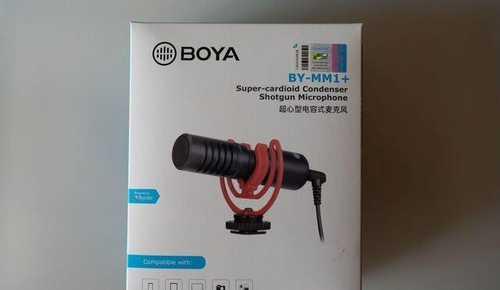 Накамерный микрофон boya BY-MM1+