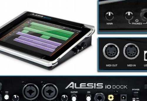 Alesis iO Dock звуковая станция для музыкантов