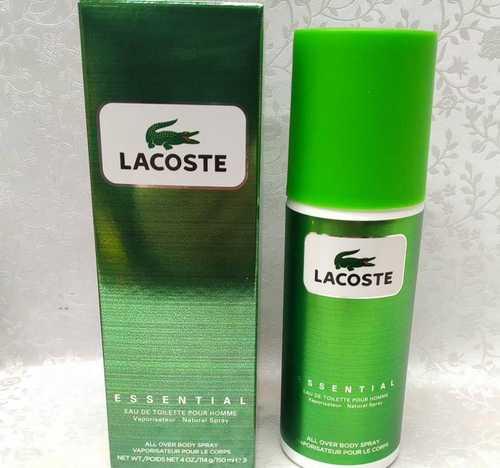 Дезодорант Lacoste essential pour homme