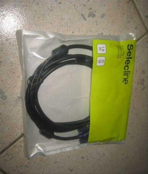 Кабель VGA/svga(M) -VGA/svga(M) 1.8 м