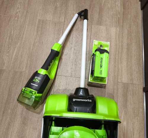 Электролопата greenworks 40v