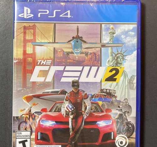 The crew 2 ps4 диск