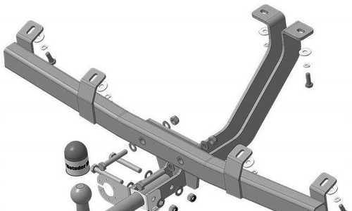 Фаркоп Chevrolet Niva 2123 4x4, LADA Niva/Travel