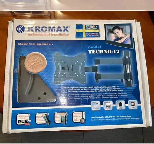 Кронштейн для телевизора Kromax techno-12, 15-37"