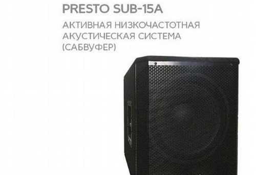 ECO presto SUB-15A Активная ас (сабвуфер) 500Вт