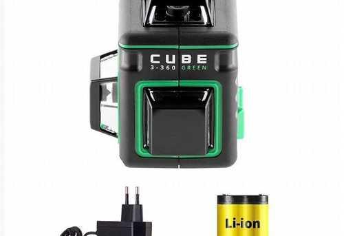 ADA Cube 3-360 green Basic Edition лазерный уровен