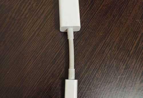 Переходник apple gigabit ethernet adapter