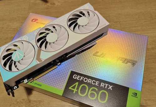 Видеокарта GeForce RTX 4060 8GB трёхкулер новая