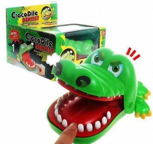 Настольная игра крокодил дантист crocodile dantist