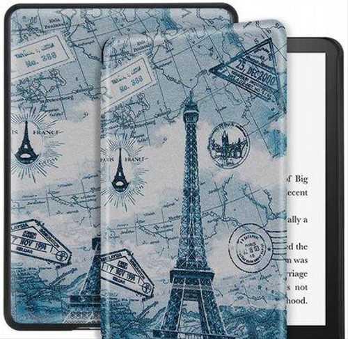 Amazon Kindle PaperWhite 5 2021 Обложка "Париж"