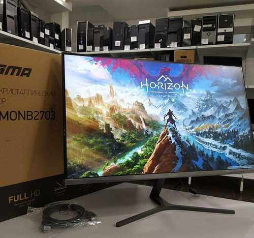 Новый монитор 27" Digma IPS 1920x1080 60Гц